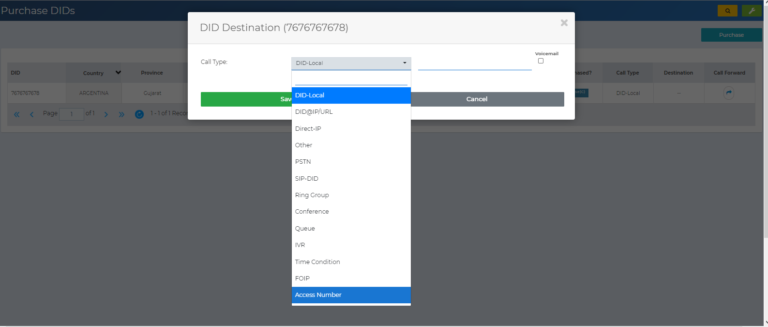 Connecting local number as an Access Number (DISA) | PBXme